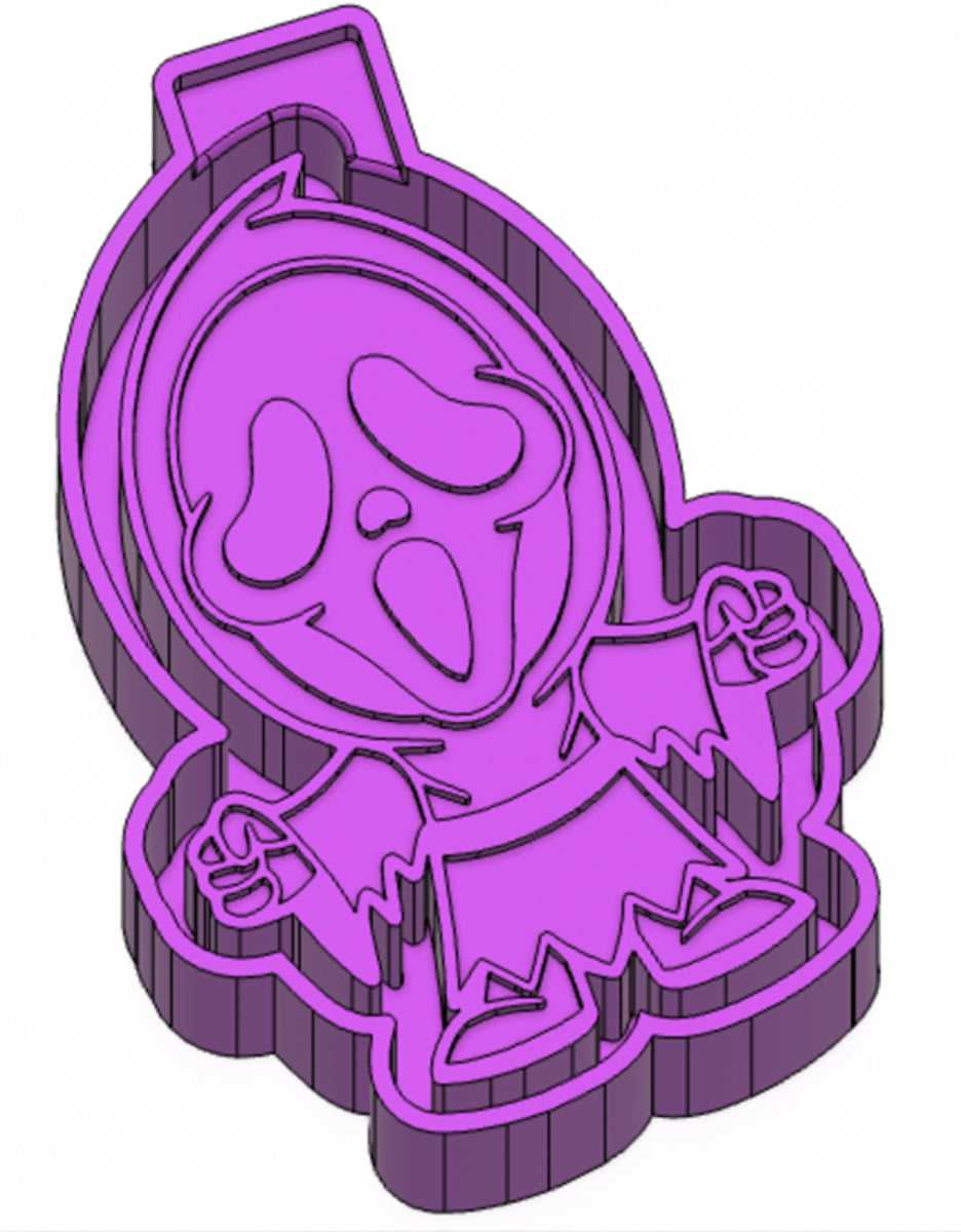 Scream baby ghost freshie mold – KMKKREATIONS